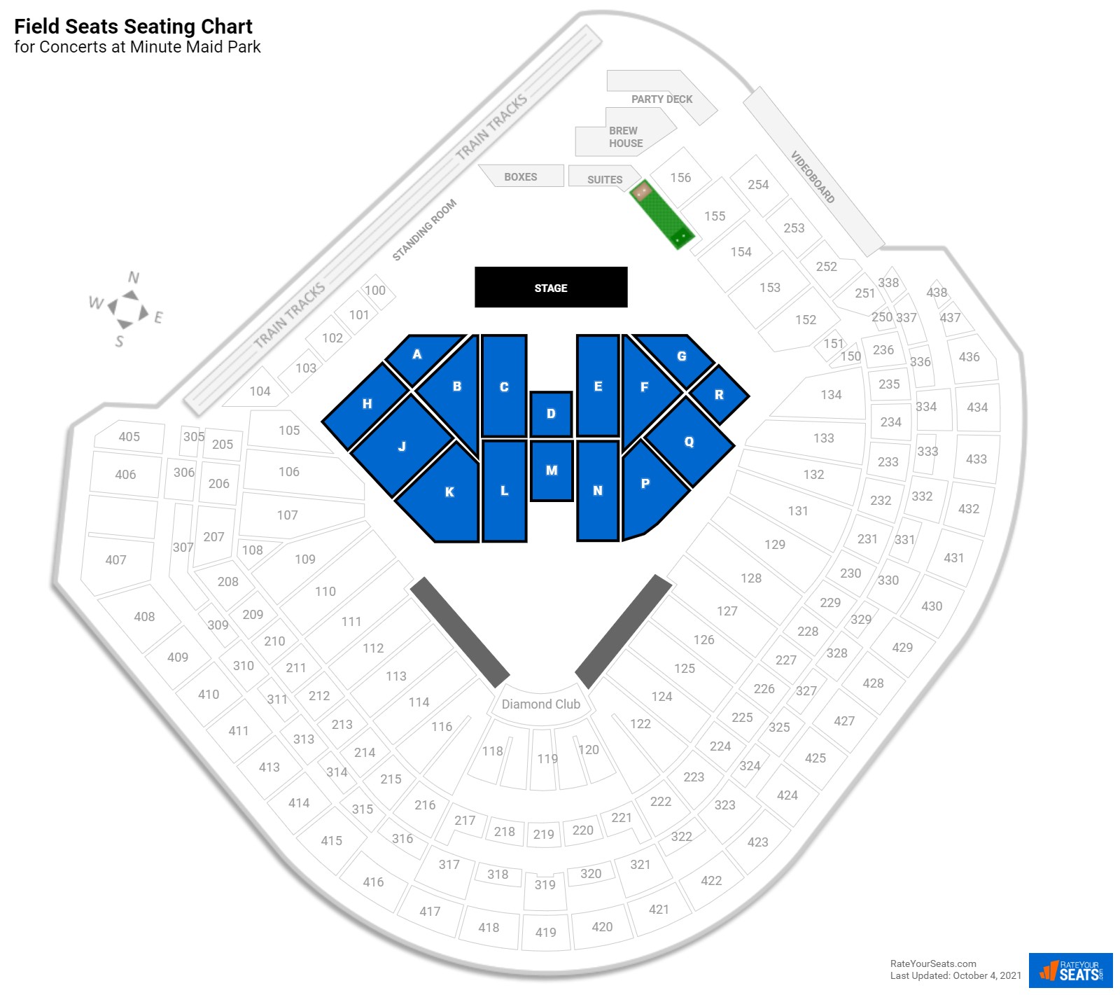 Astros Seating Map With Seat Numbers - Infoupdate.org