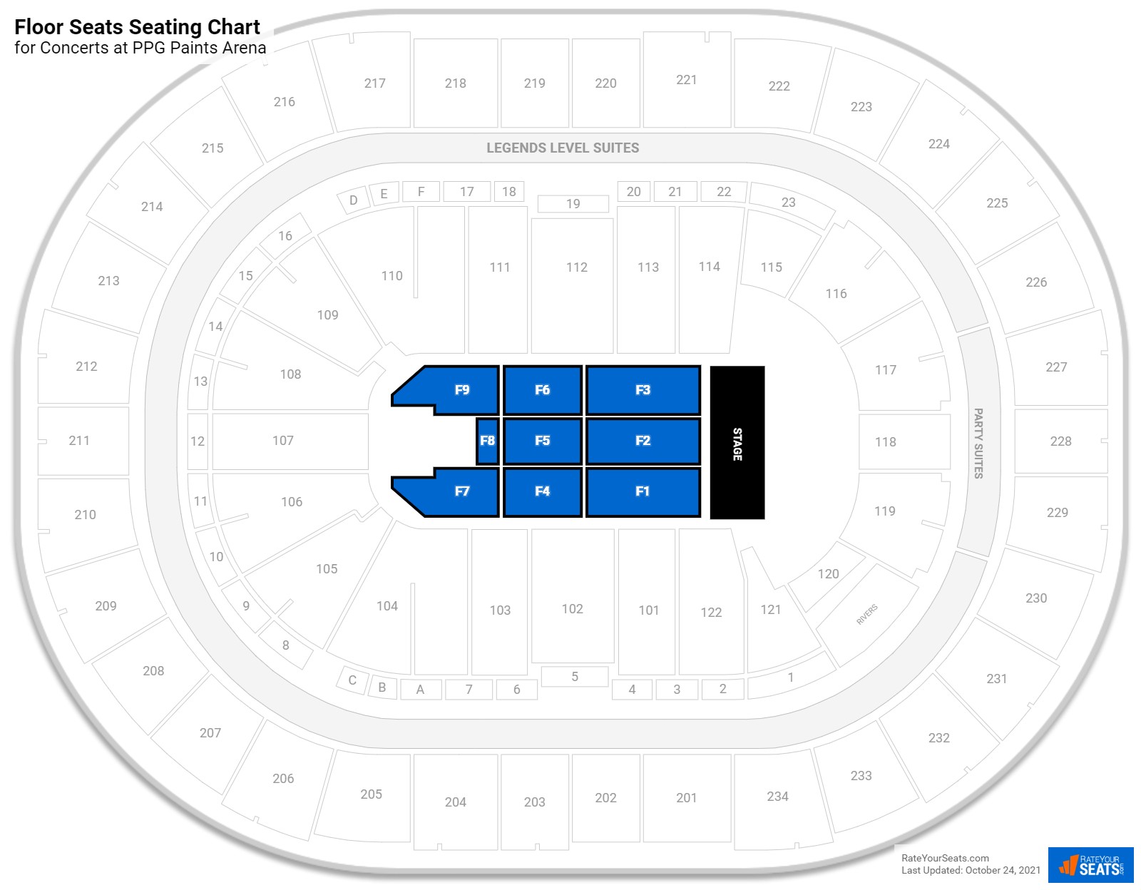 Penguins Consol Seating Chart PPG Paints Arena Tickets & Events
