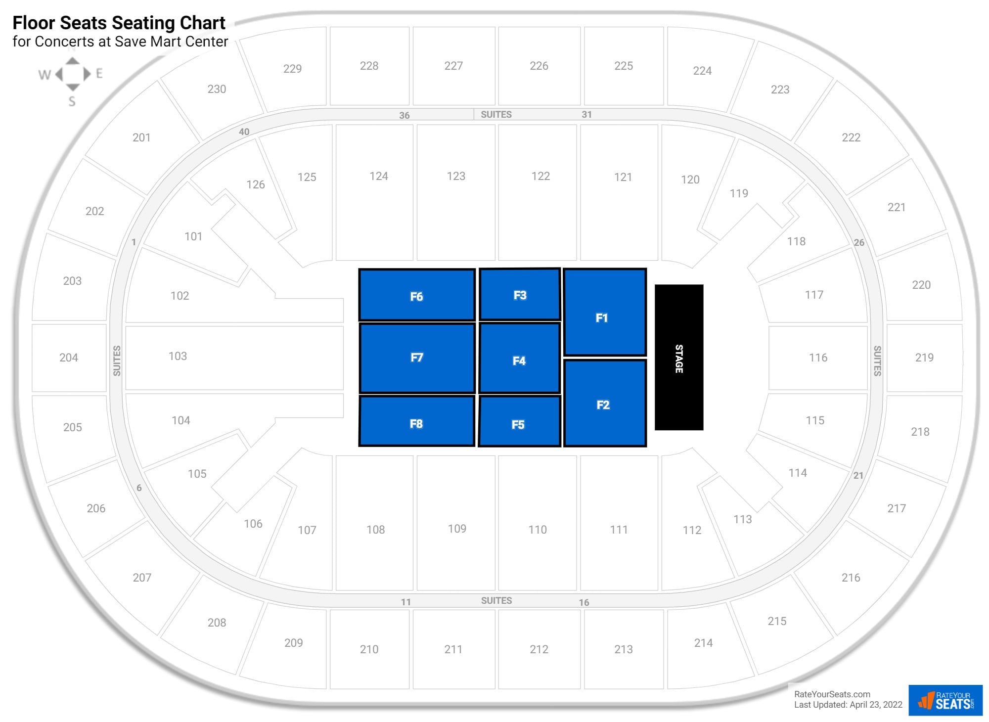 Save Mart Center Concert Seating For The Road Show Hamer Toyota: