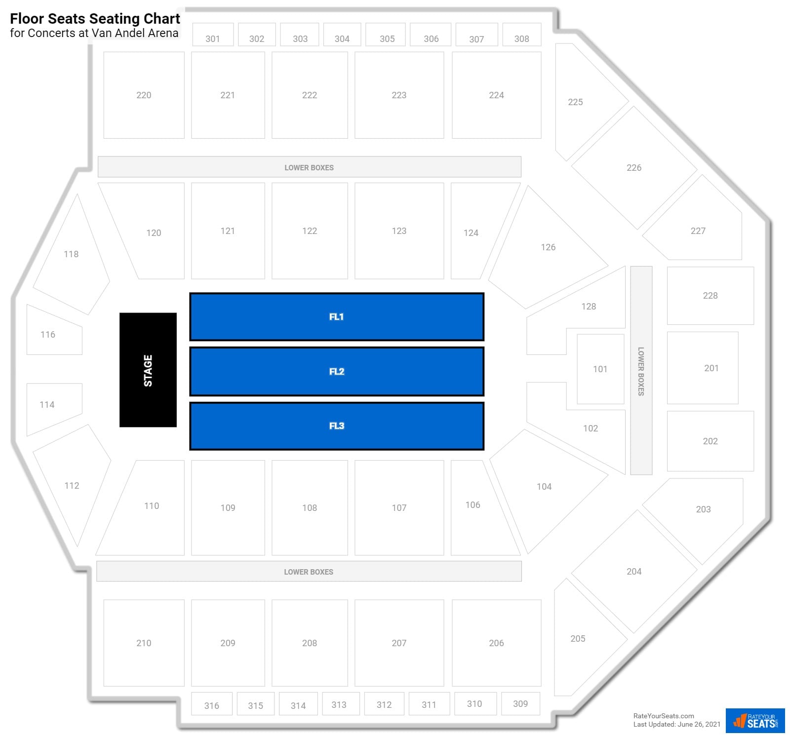 Van Andel Arena Seating Chart Van Andel Arena The Circus Is Coming
