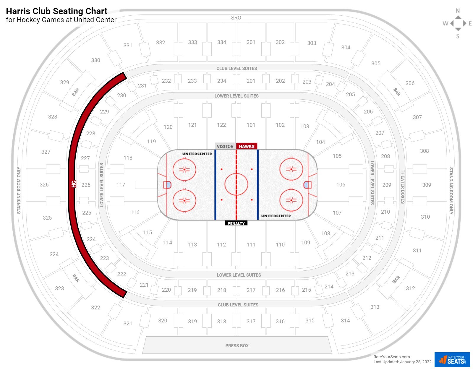 United Center Seating Cabinets Matttroy