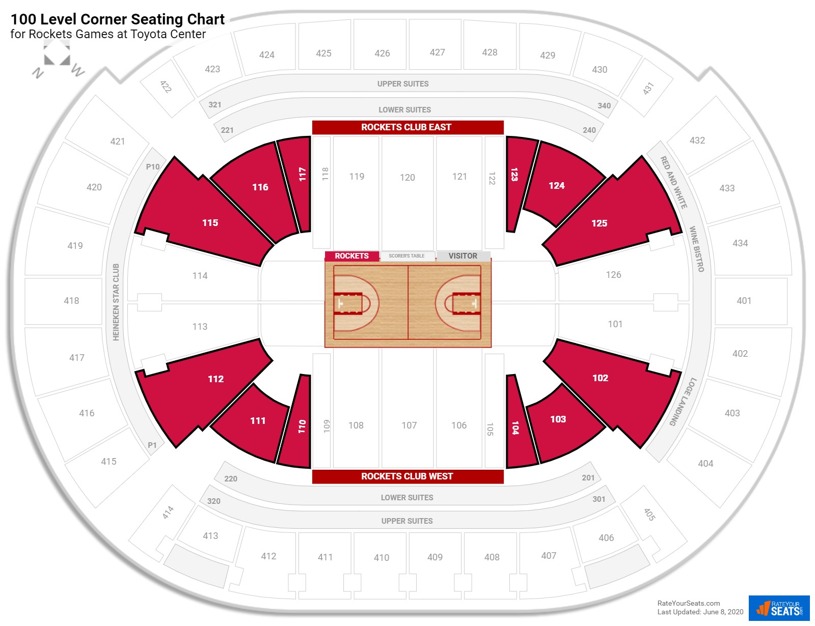 Toyota Houston Tx Seating Chart