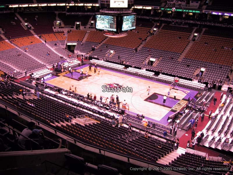 Scotiabank Arena Section 319 - Toronto Raptors - RateYourSeats.com