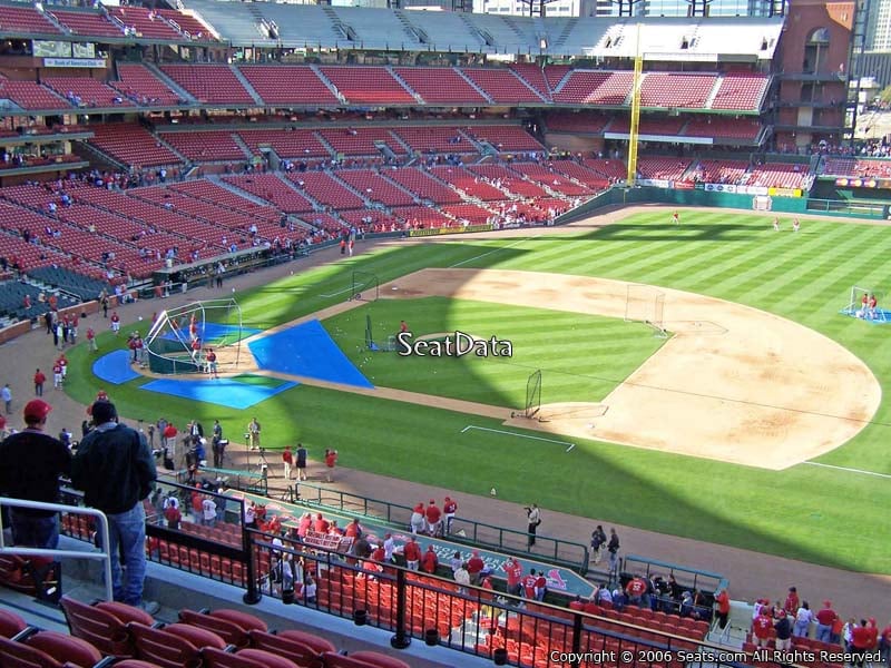 Cardinals Seating Chart Infield Redbird Club | Cabinets Matttroy