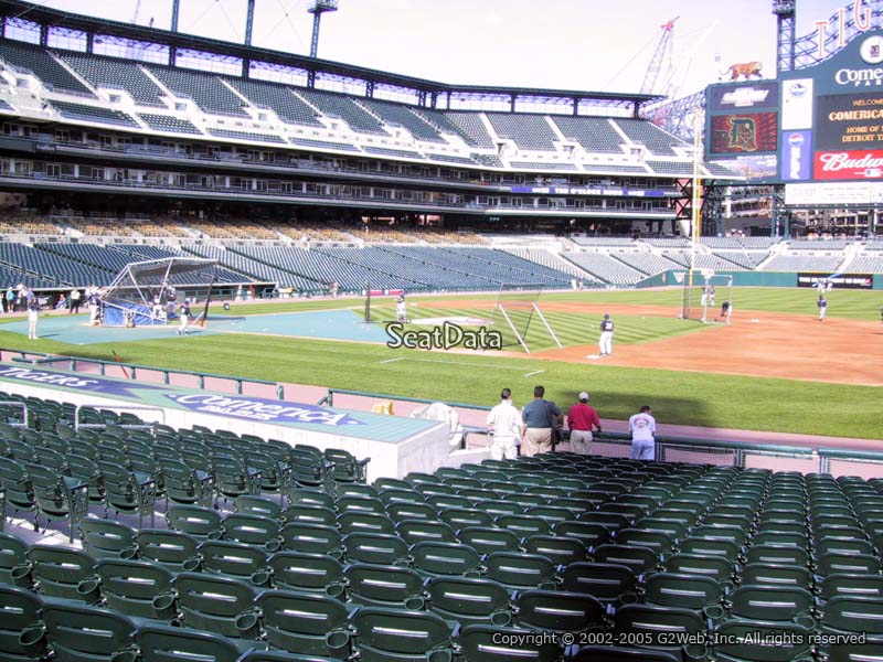 Comerica Park Seating Chart With Rows | Cabinets Matttroy