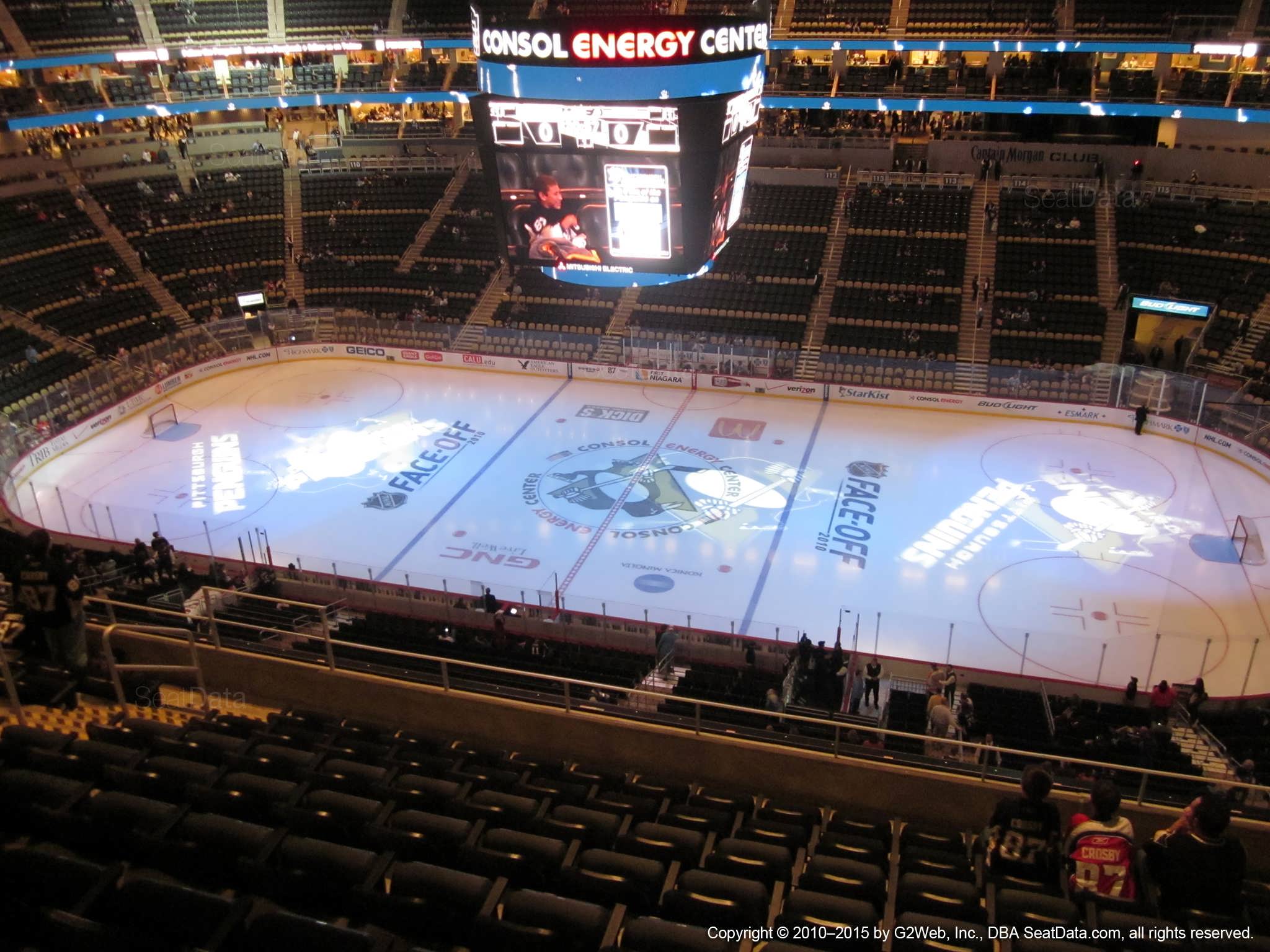 PPG Paints Arena Section 201 - Pittsburgh Penguins - RateYourSeats.com