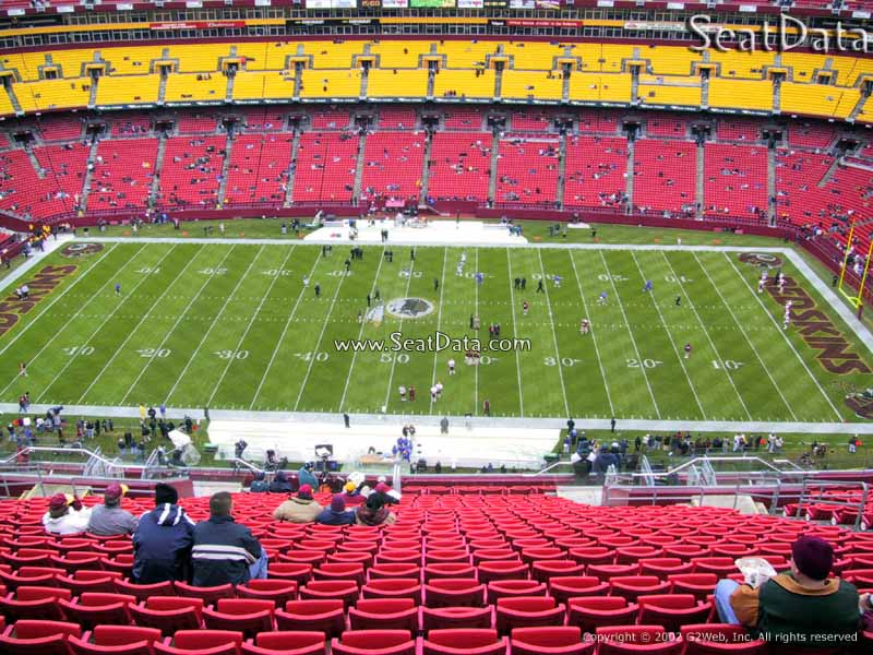 Fedex Field Seat View | Cabinets Matttroy