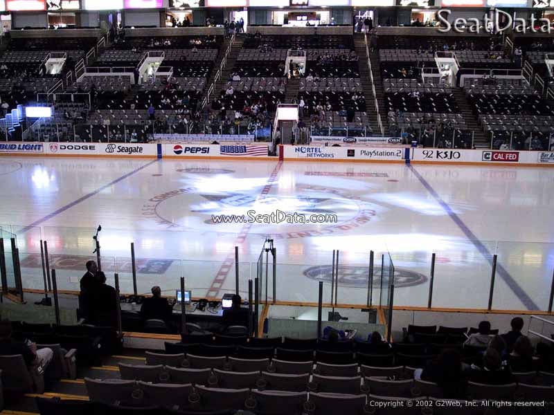 SAP Center Section 115 - San Jose Sharks - RateYourSeats.com