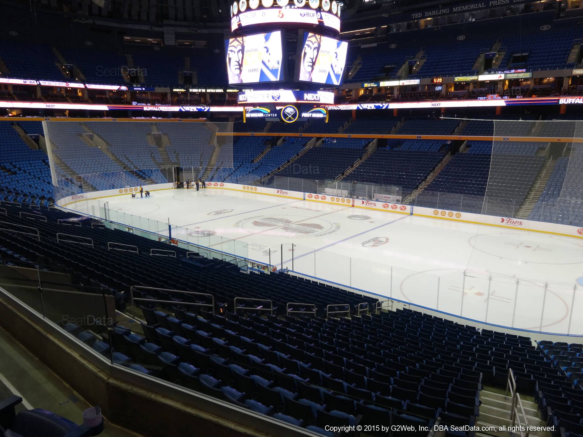 KeyBank Center Section 204 - Buffalo Sabres - RateYourSeats.com