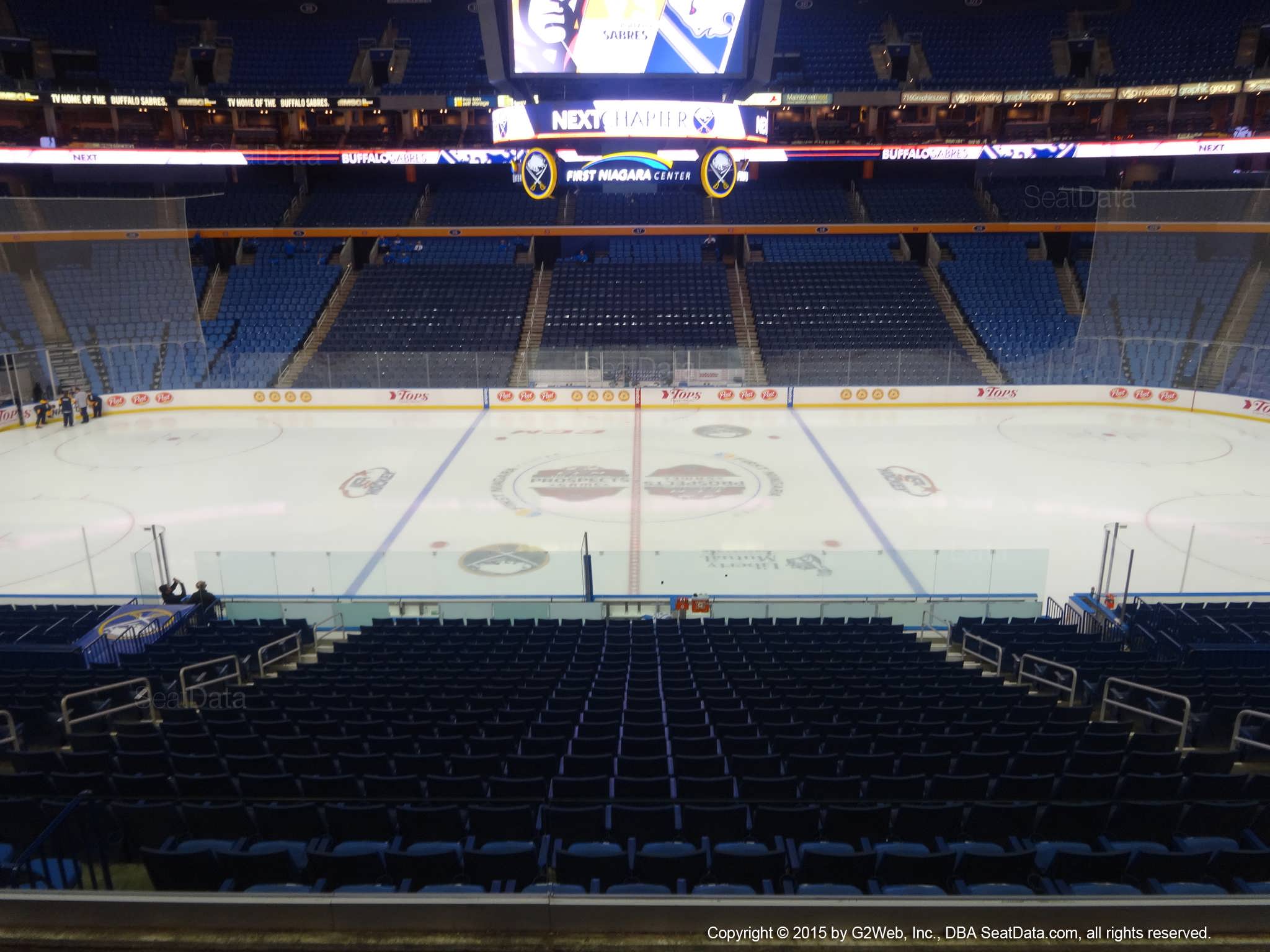 KeyBank Center Section 207 - Buffalo Sabres - RateYourSeats.com