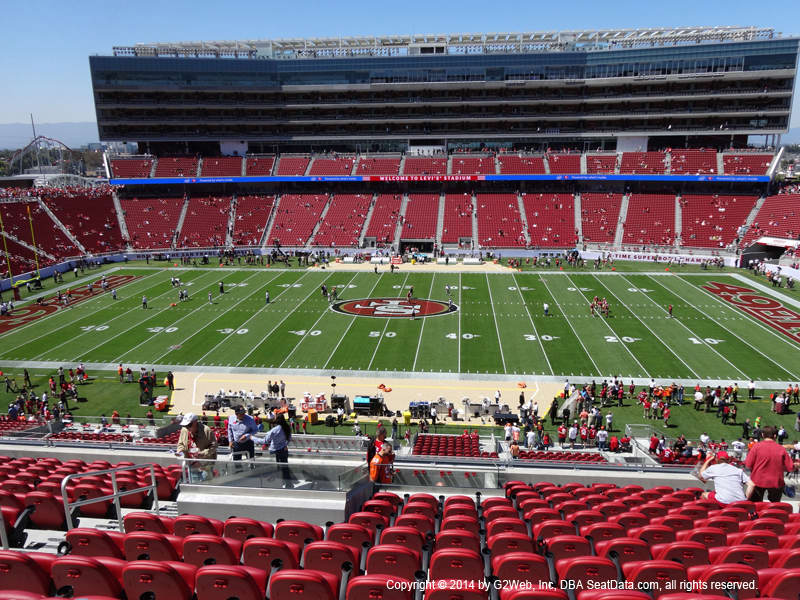 Levi's Stadium Section C215 - RateYourSeats.com