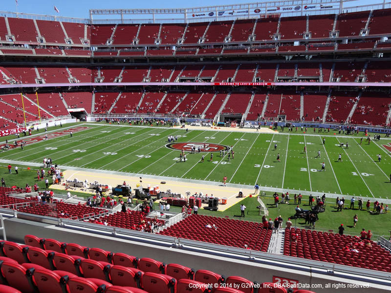 Levi S Stadium Seating Chart Concert