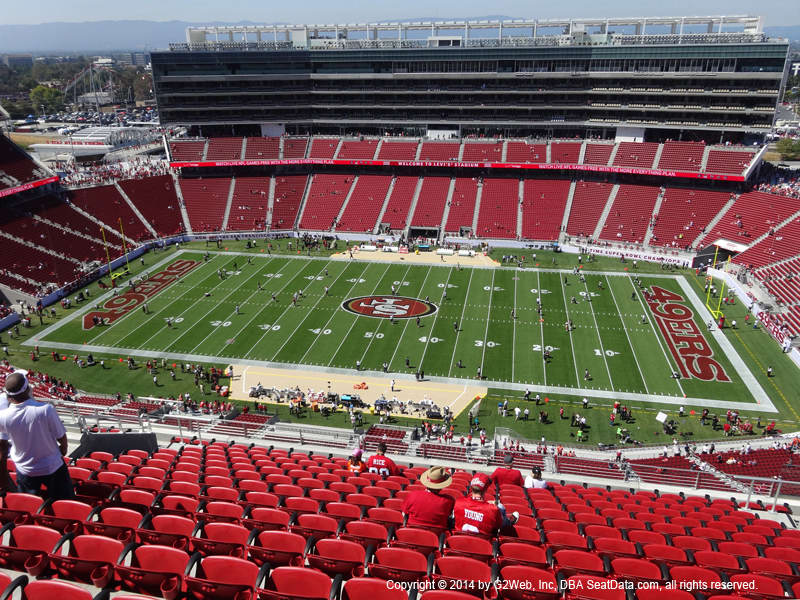 Levi's Stadium Section 410 - RateYourSeats.com