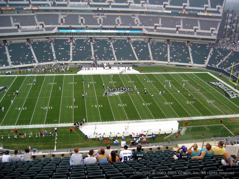 Lincoln Financial Field Layout