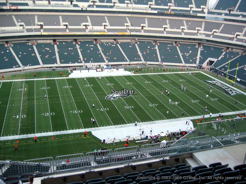 Lincoln Financial Field Layout