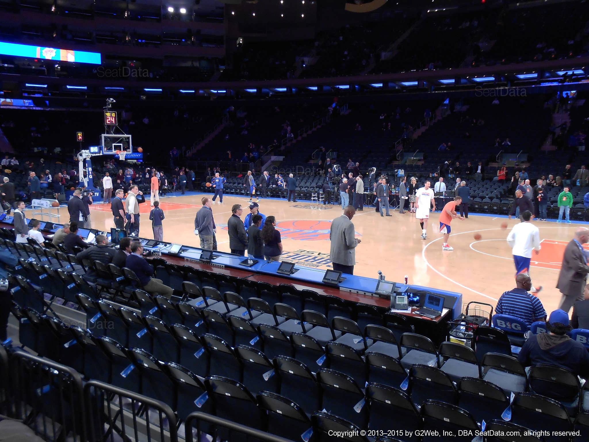 Madison Square Garden Section 6 - New York Knicks - RateYourSeats.com