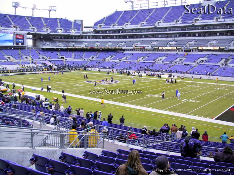 M&T Bank Stadium Section 148 - Baltimore Ravens - RateYourSeats.com
