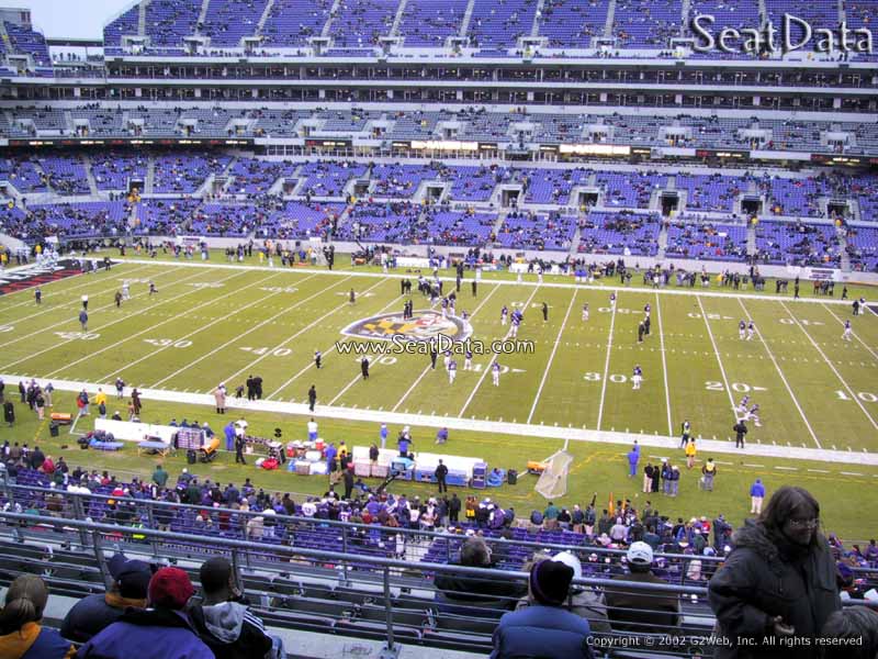 M&T Bank Stadium Section 252 - Baltimore Ravens - RateYourSeats.com