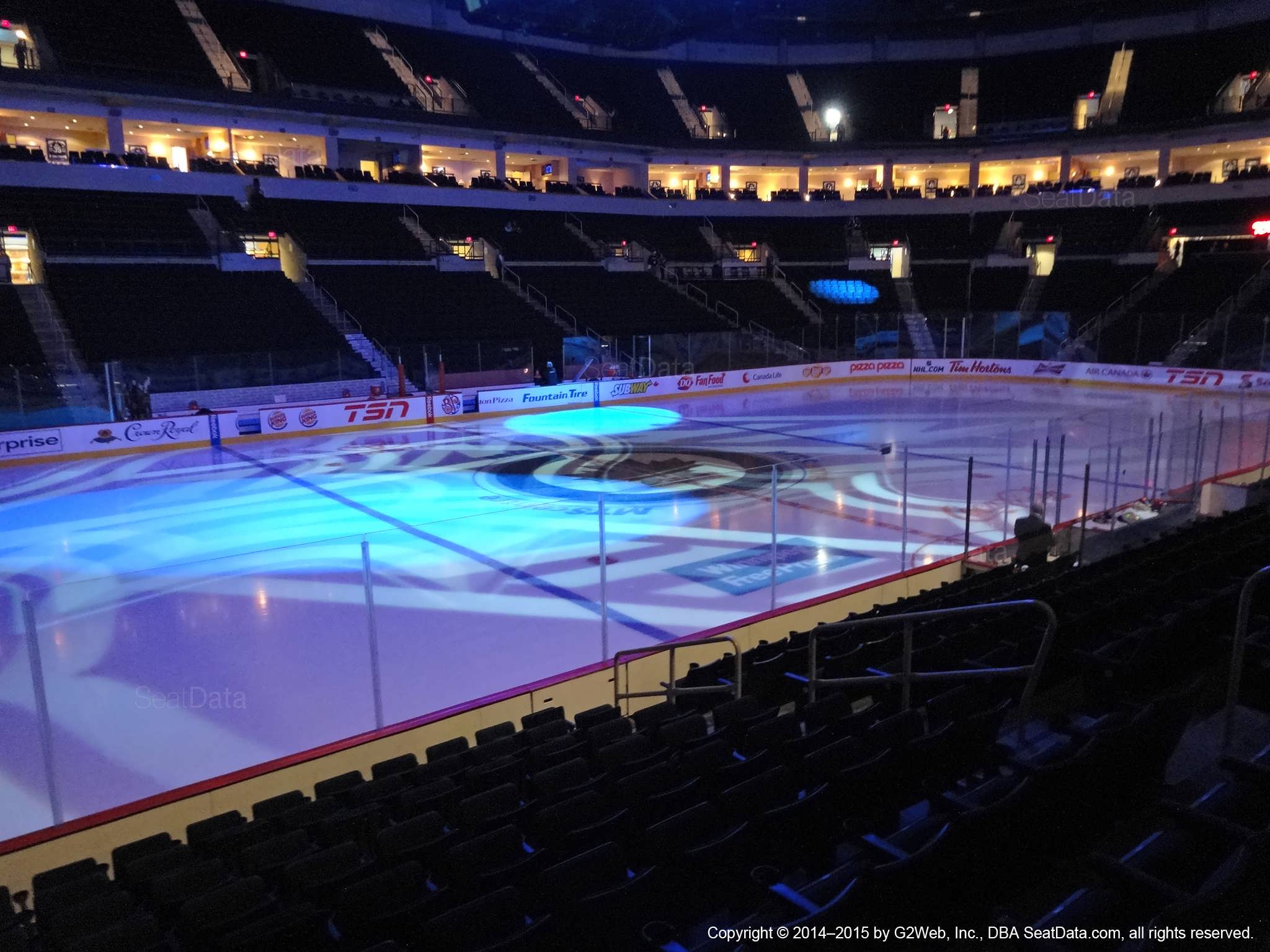 Bell MTS Place Section 107 - Winnipeg Jets - RateYourSeats.com