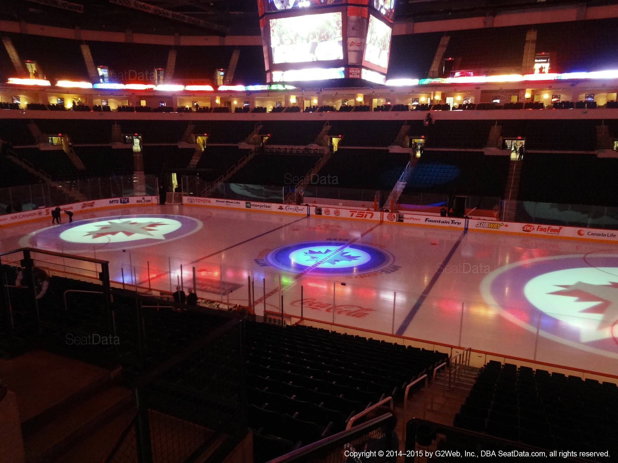 Bell MTS Place Section 204 - Winnipeg Jets - RateYourSeats.com