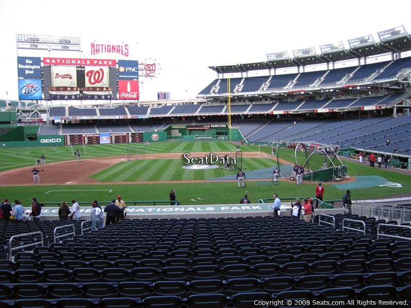 Nationals Park Seating Chart With Rows And Seat Numbers | Cabinets Matttroy