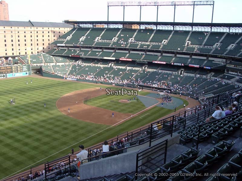 Oriole Park Section 366 - RateYourSeats.com