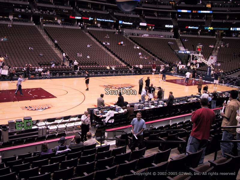 Wwe Pepsi Center Seating Section 104 Row 3 Seat