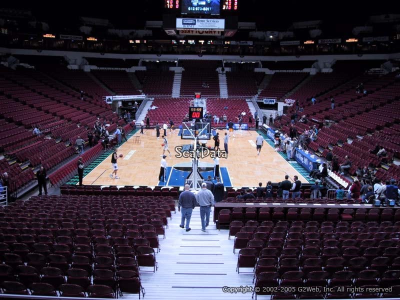 Target Center Section 101 - Minnesota Timberwolves - RateYourSeats.com