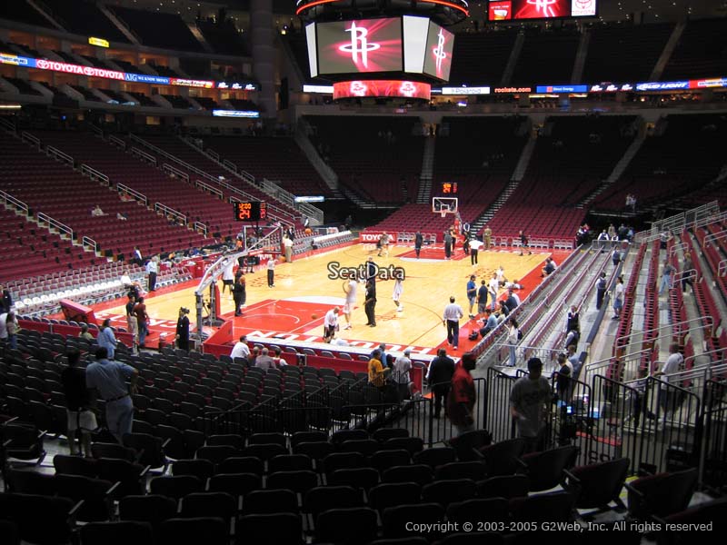 Section 111 at Toyota Center - RateYourSeats.com