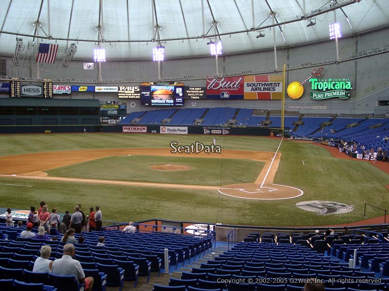 Tropicana Field Seating Chart With Rows | Cabinets Matttroy