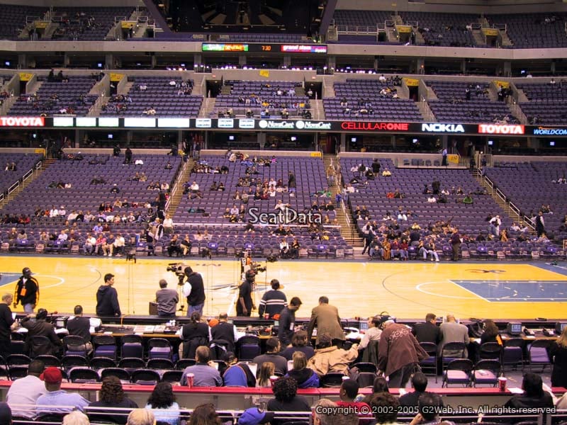 Capital One Arena Section 100 - Washington Wizards - RateYourSeats.com