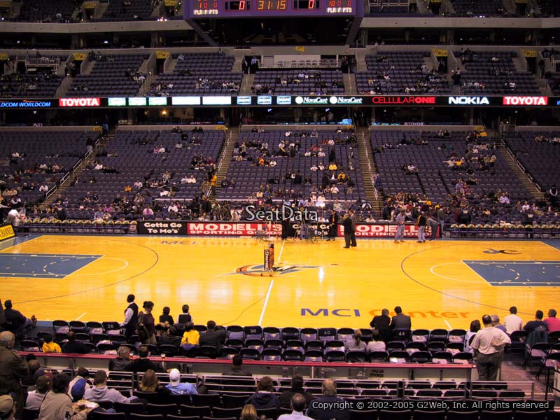 Capital One Arena Section 111 - Washington Wizards - RateYourSeats.com