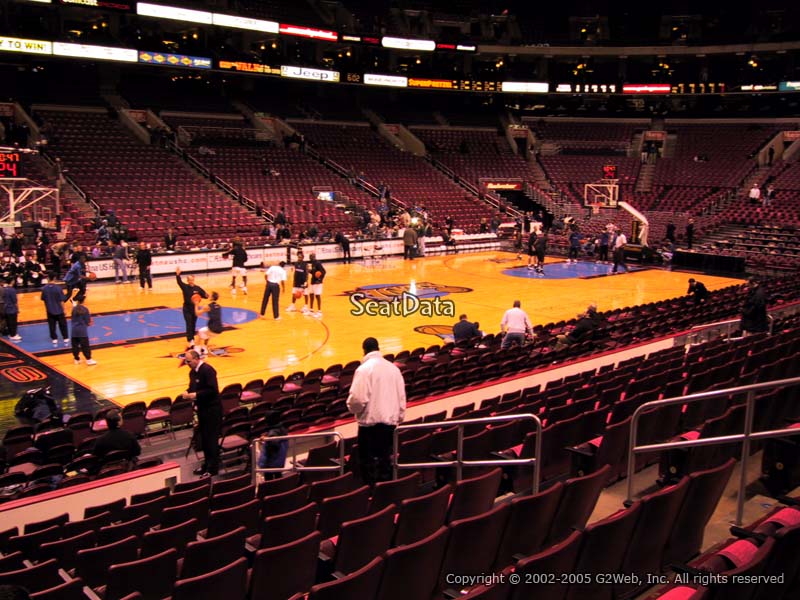 Wells Fargo Center Section 111 - Philadelphia 76ers - RateYourSeats.com