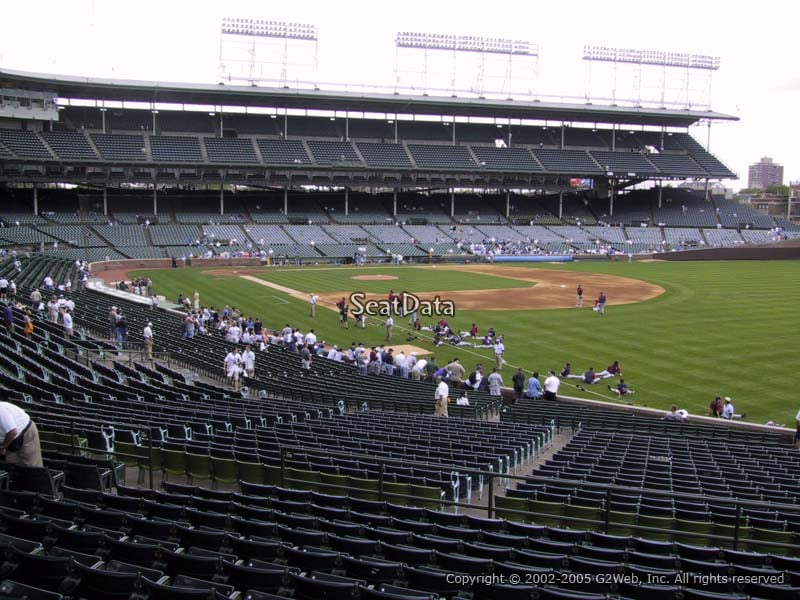 Wrigley Field Seating Chart Section 231