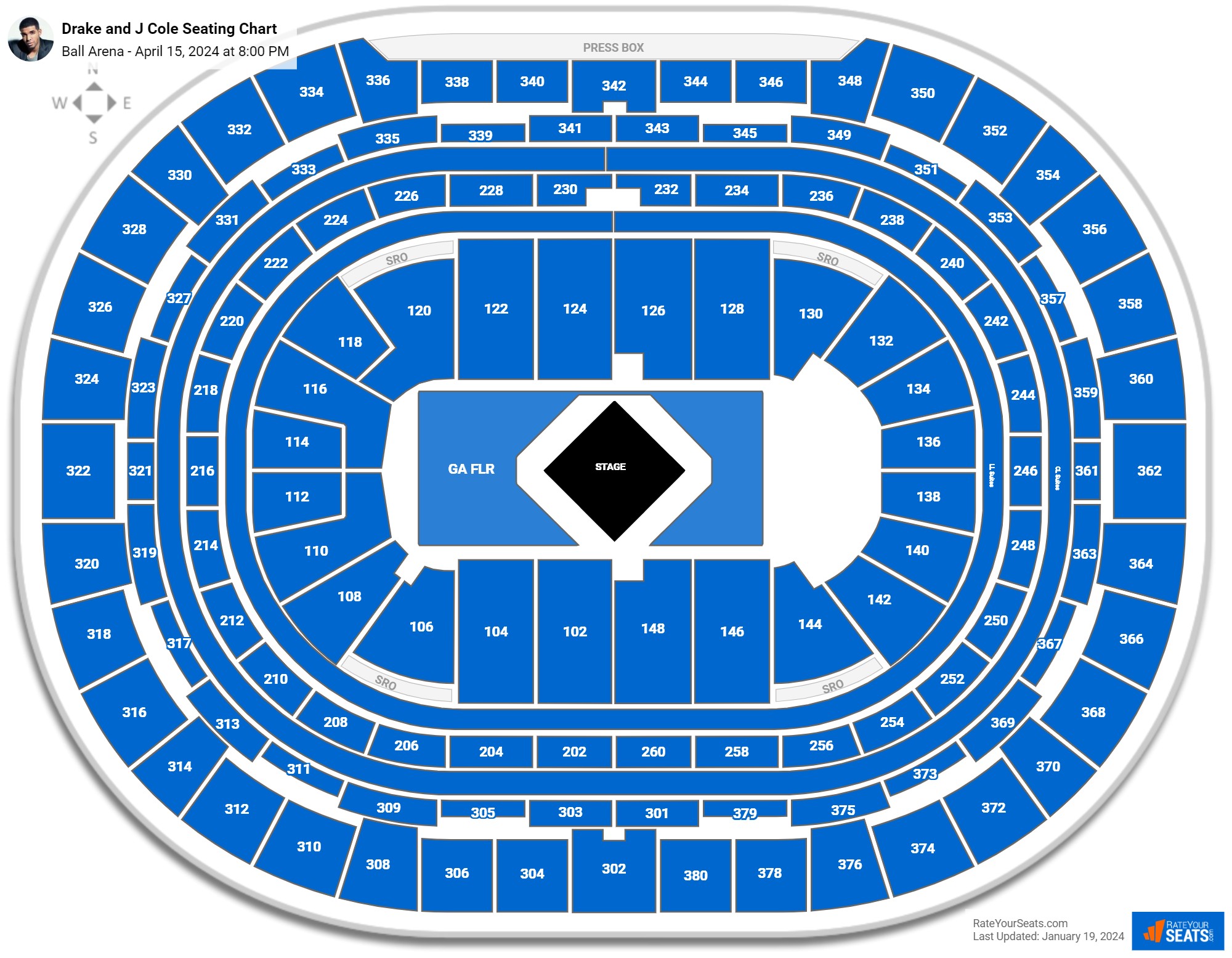 Infinite Energy Arena Seating Chart J Cole | Cabinets Matttroy