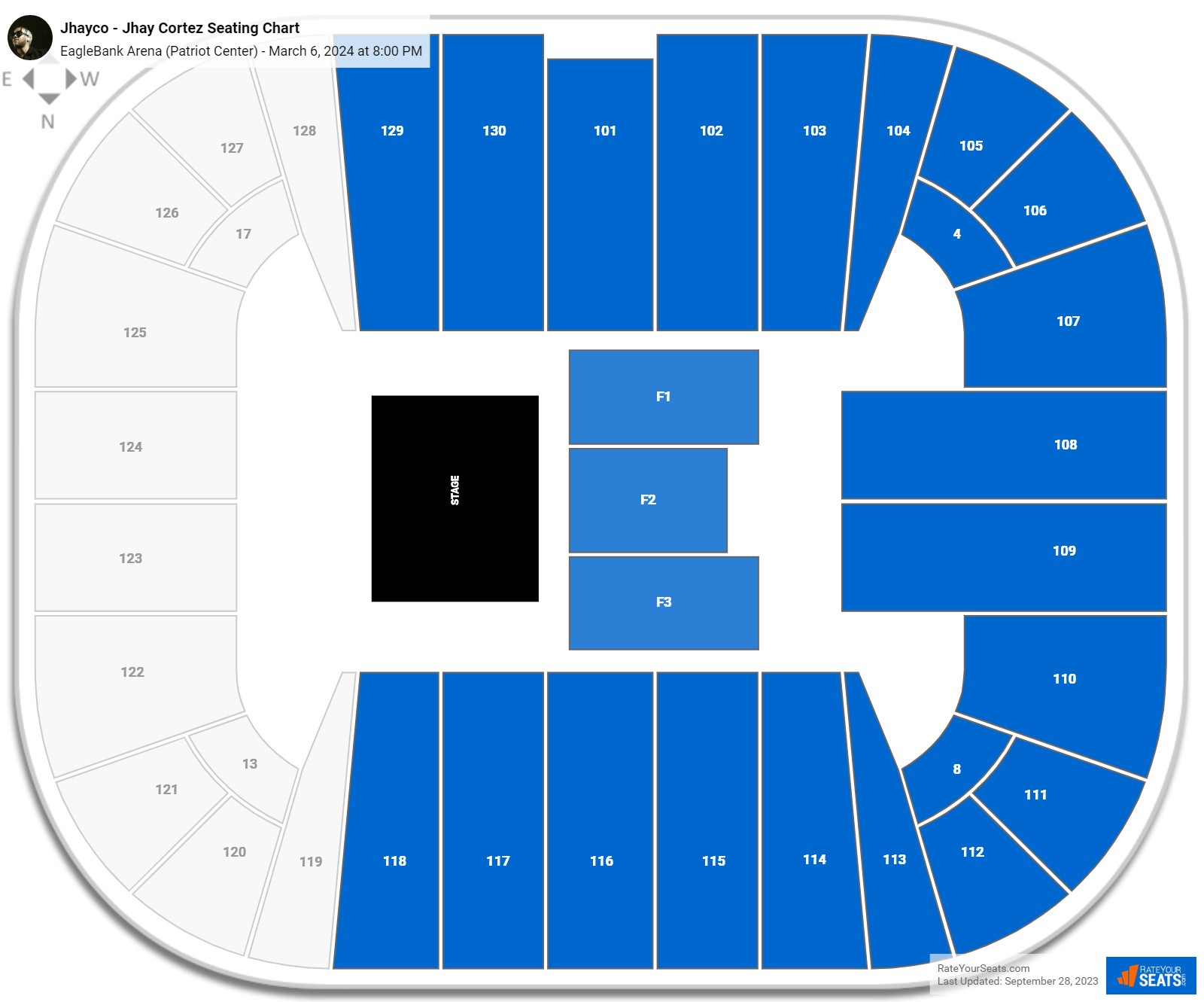 Eagle Bank Arena Seating Chart Circus | Cabinets Matttroy