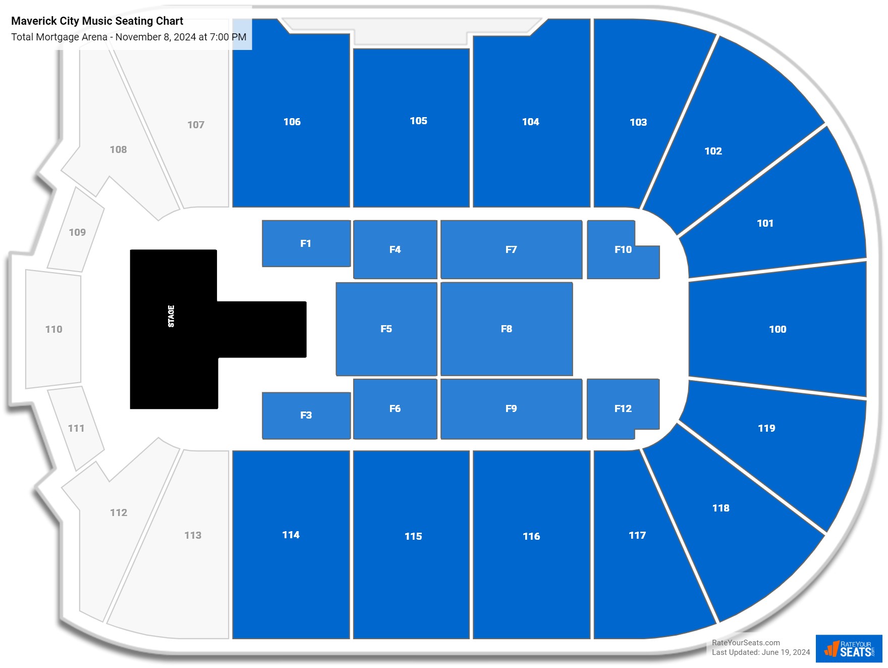 Total Mortgage Arena Seating Chart - RateYourSeats.com