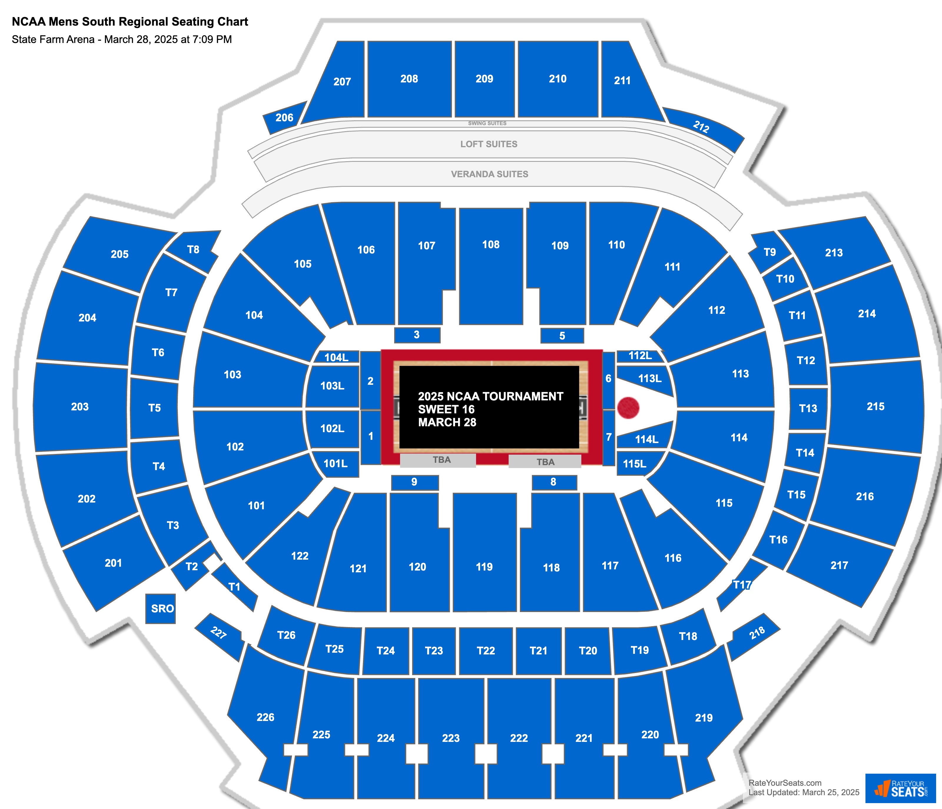 State Farm Arena Concert Seating Chart - RateYourSeats.com