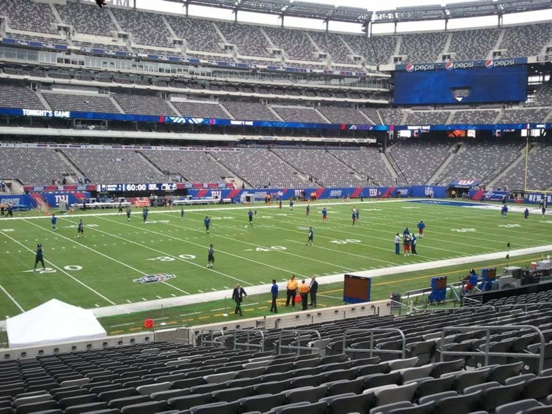 Section 116 at MetLife Stadium - RateYourSeats.com