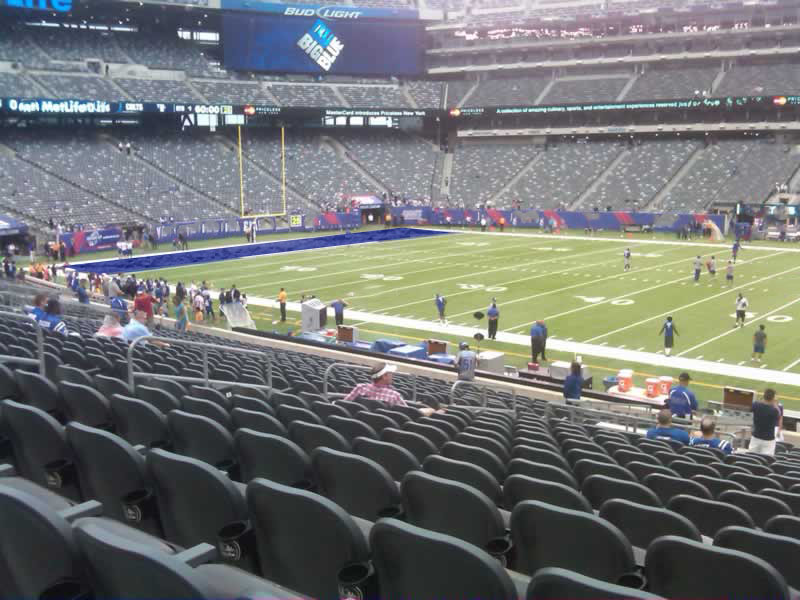 MetLife Stadium Section 137 - Giants/Jets - RateYourSeats.com