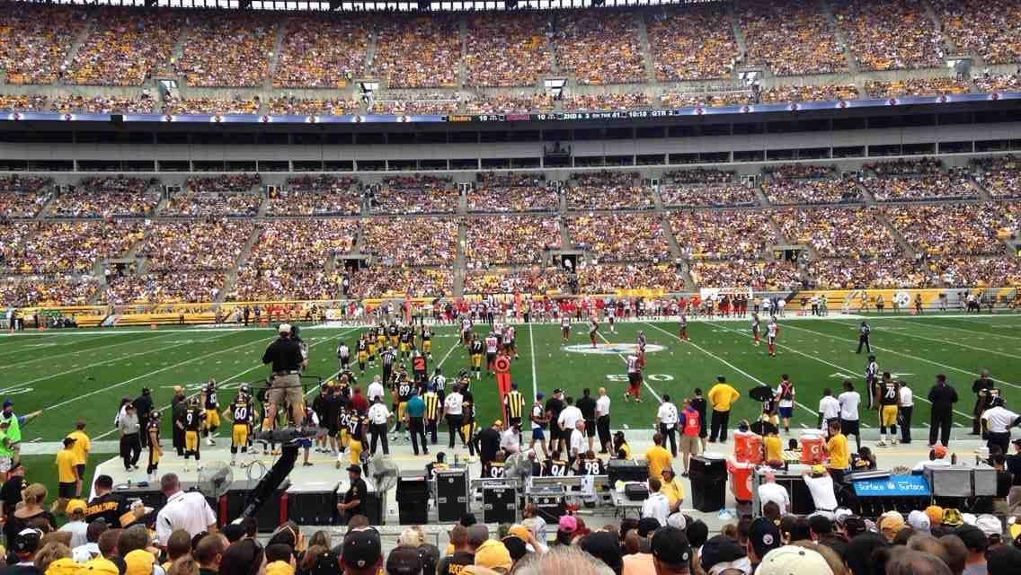 Heinz Field Section 134 - Pittsburgh Steelers - RateYourSeats.com