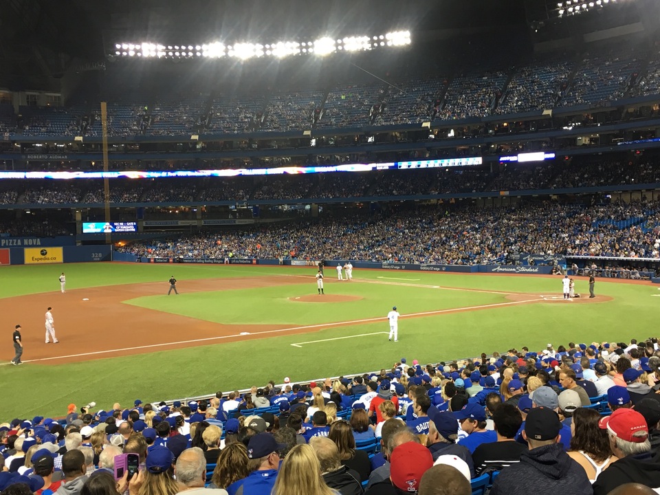 Section 132 at Rogers Centre - RateYourSeats.com