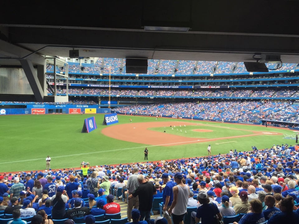 Section 129 at Rogers Centre - RateYourSeats.com