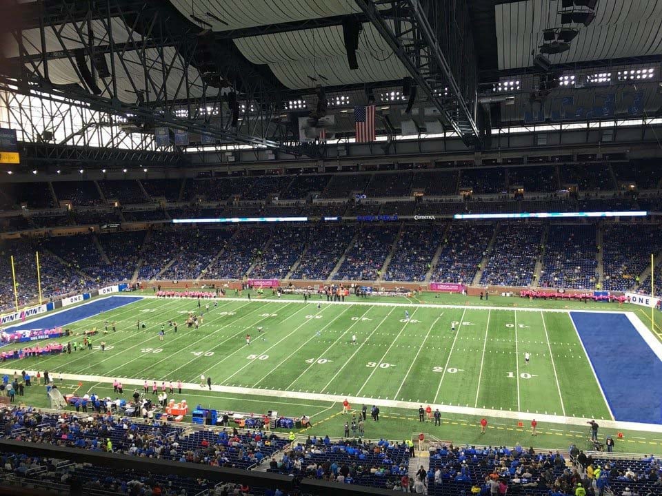 Section 210 at Ford Field - RateYourSeats.com
