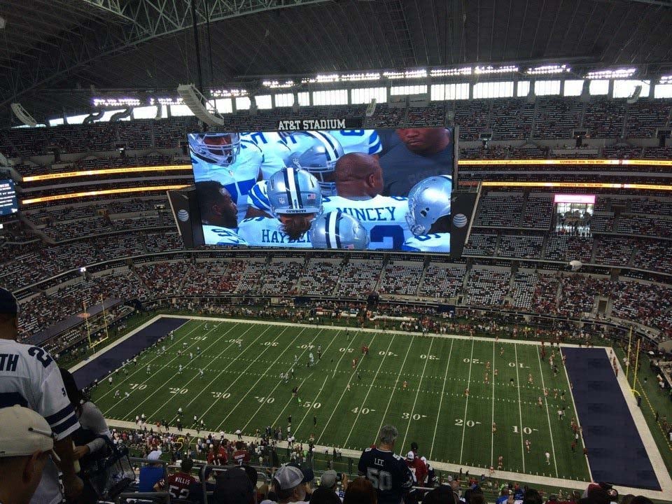 Dallas Cowboys Stadium Screen