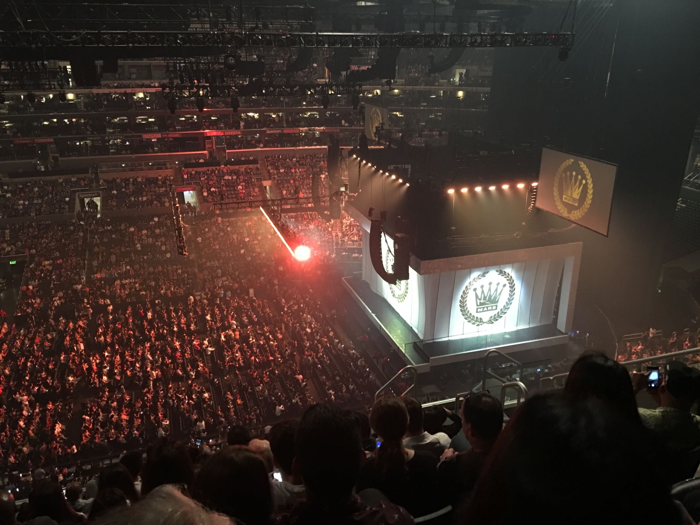 Staples Center Seating Chart Wwe