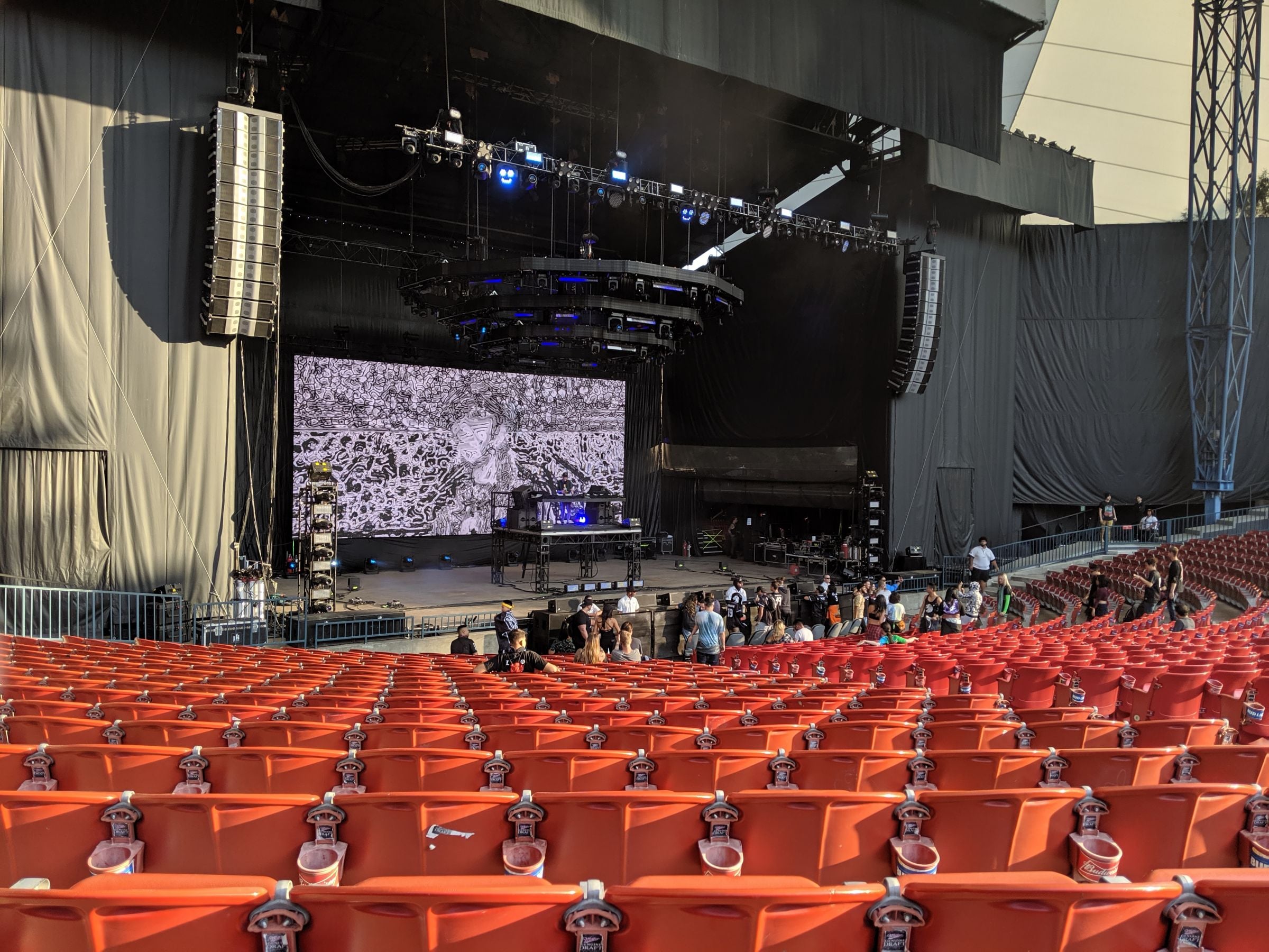 Super Sunny Early On: Shoreline Amphitheatre Section 103 Review ...