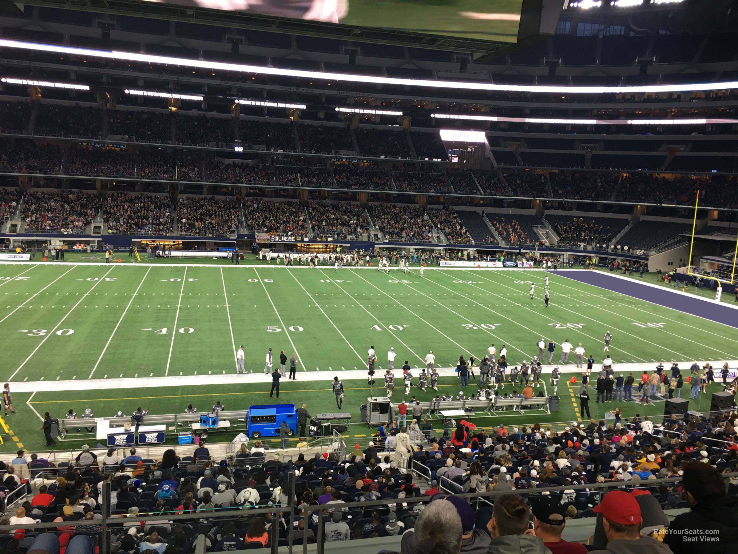 Section C210 at AT&T Stadium - RateYourSeats.com