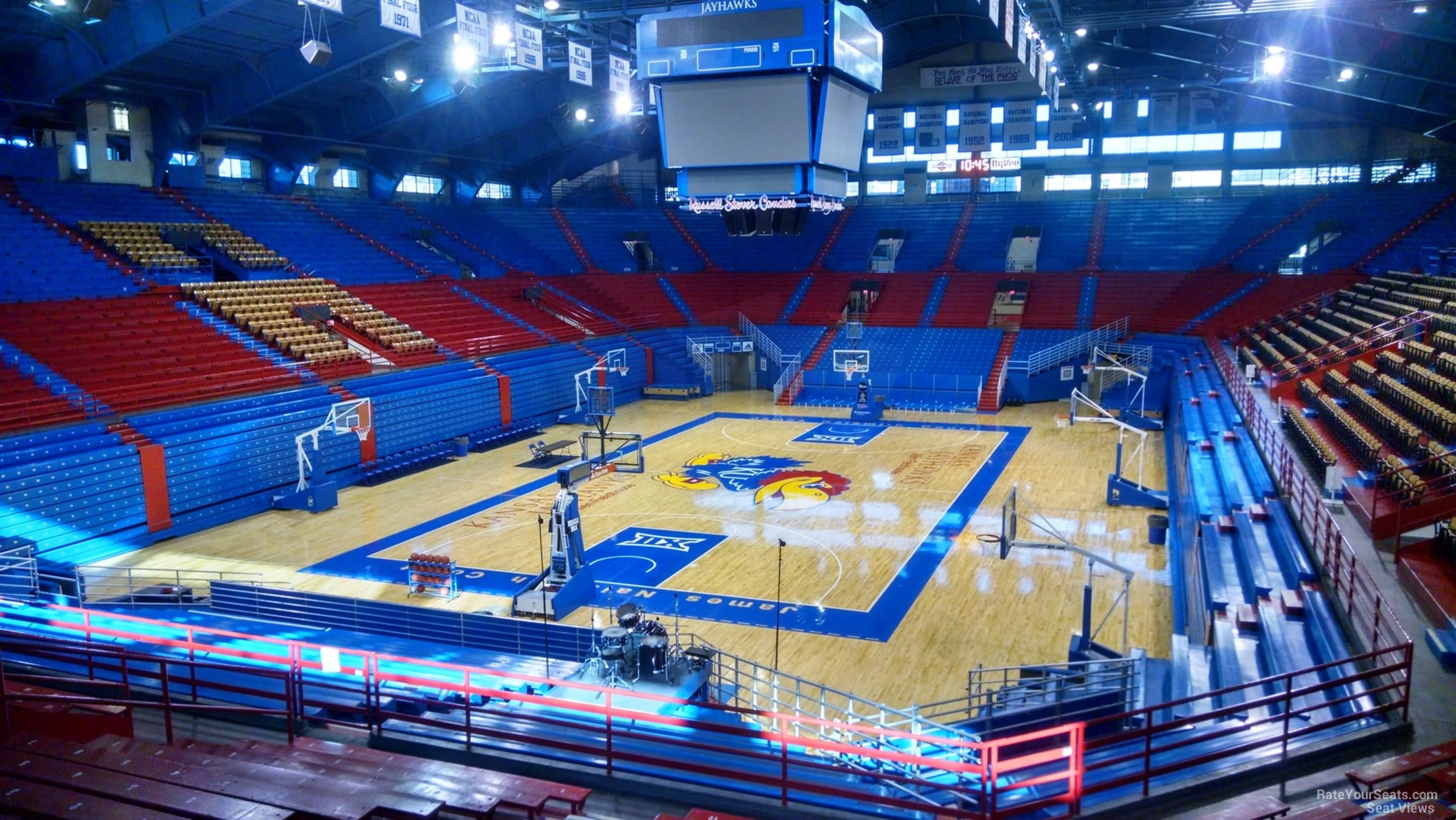 Section 10 at Allen Fieldhouse - RateYourSeats.com