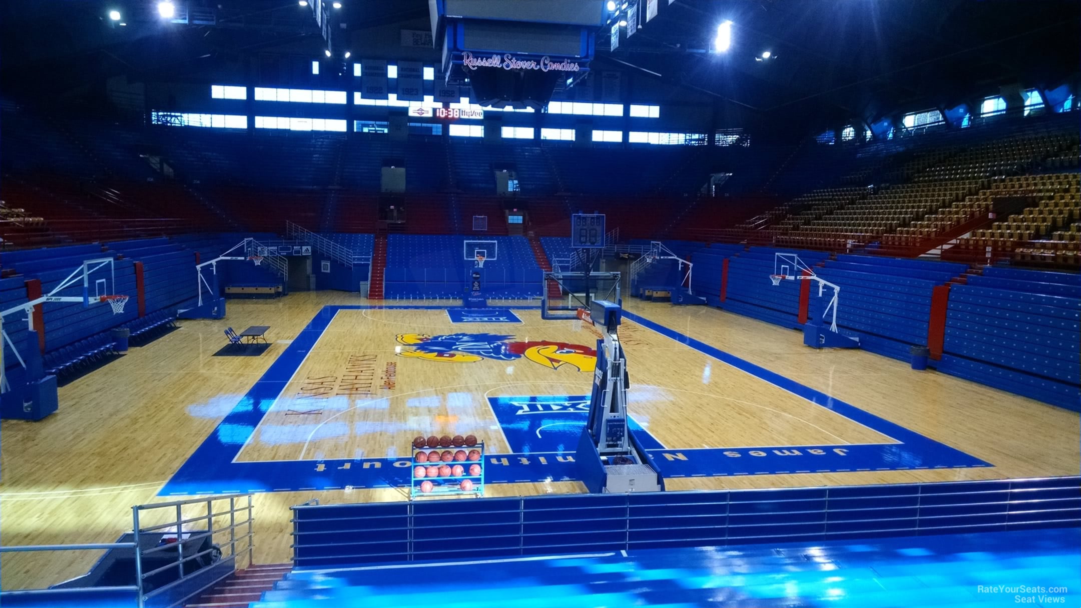 Allen Fieldhouse Seating Section 2